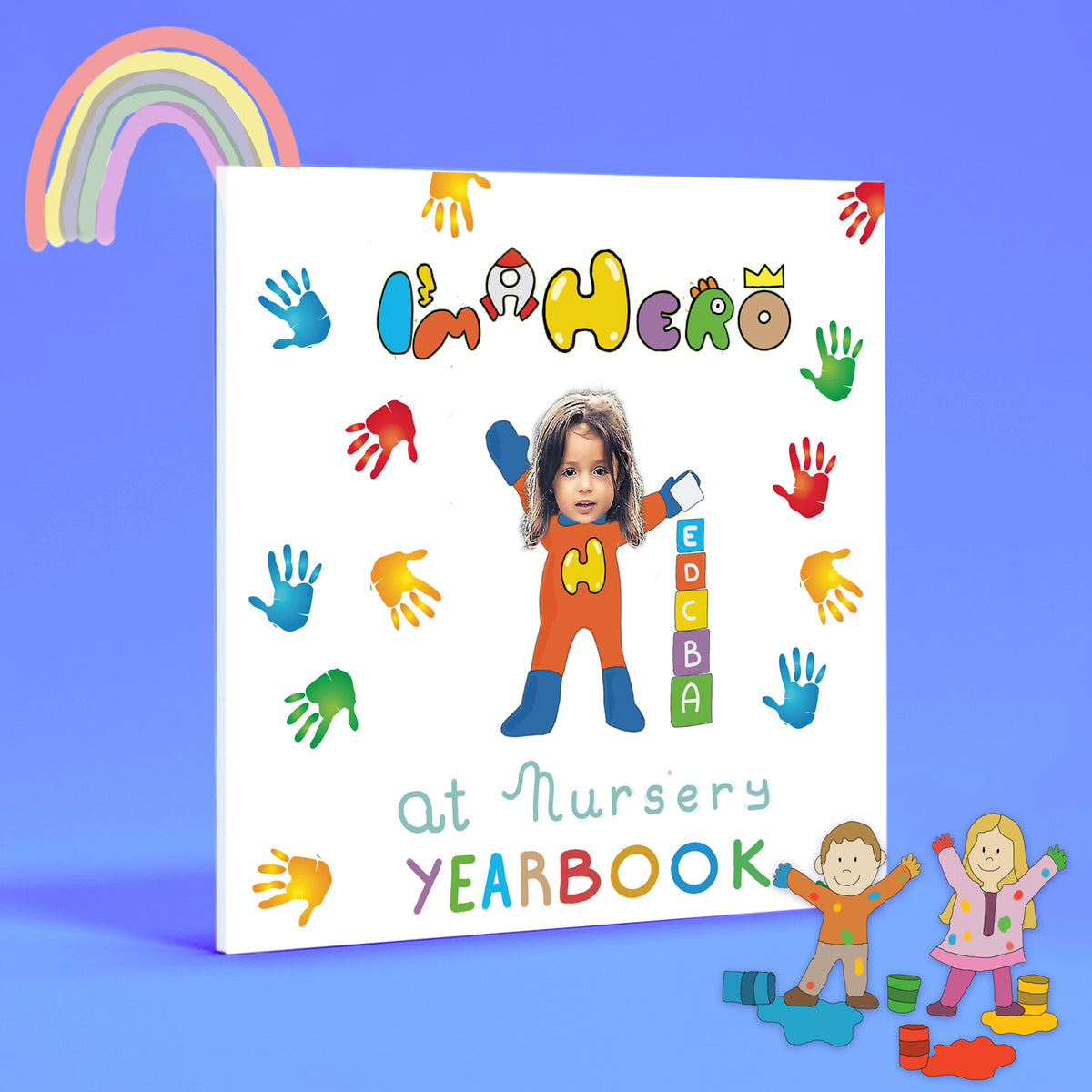Custom Nursery yearbook for Kids I I´m a Hero books – I'm a Hero